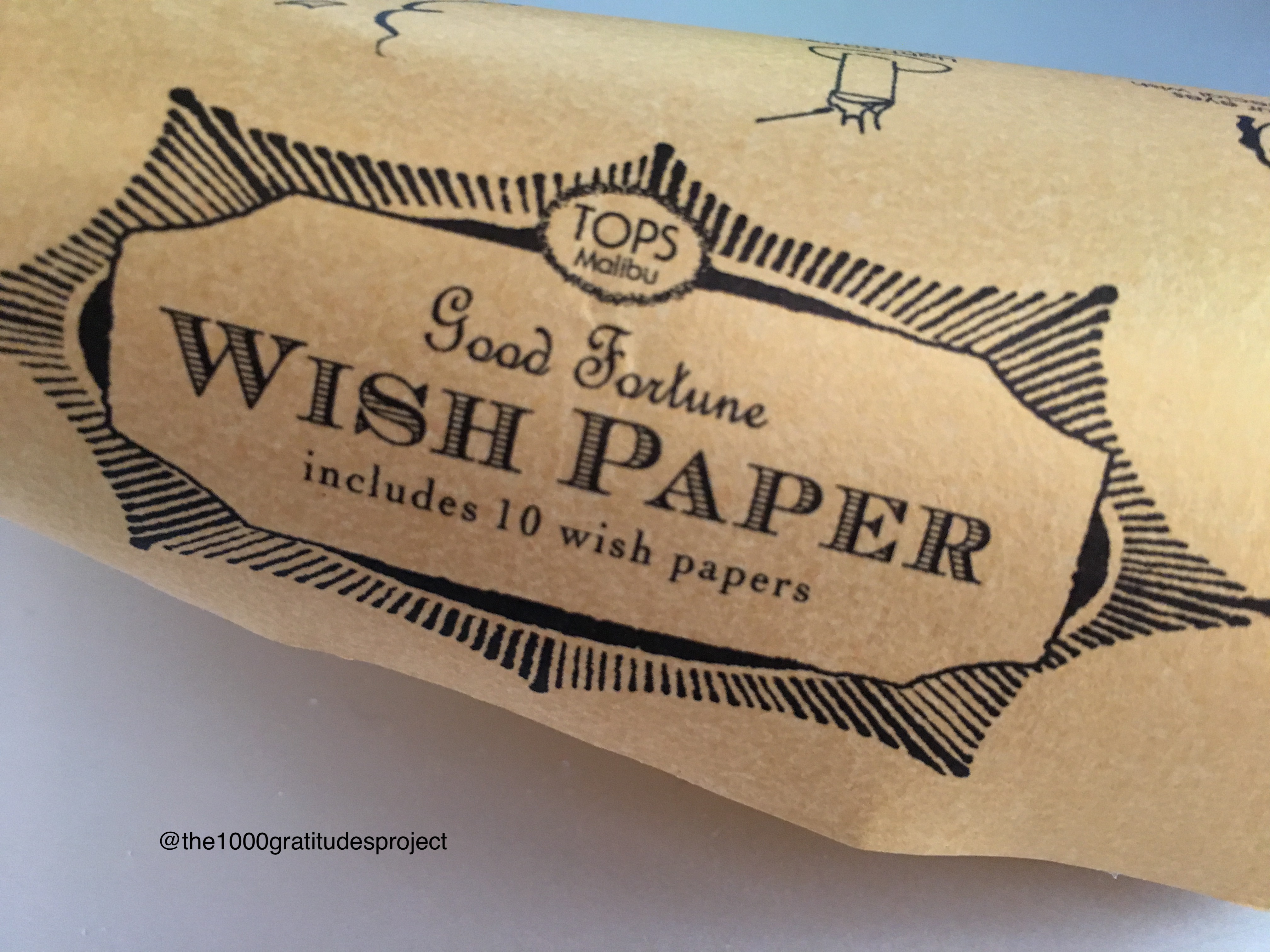 Wishes that come true – The 1000 Gratitudes Project